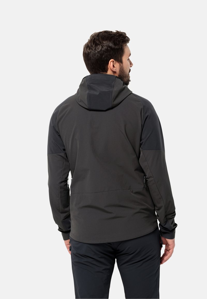Jack Wolfskin ALPSPITZE - Veste softshell - phantom/anthracite - ZALANDO.FR