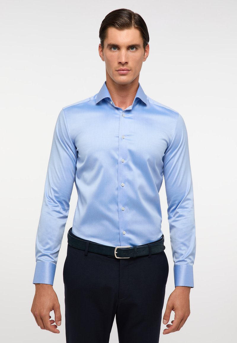 Eterna SLIM FIT - Chemise - mittelblau/bleu - ZALANDO.FR