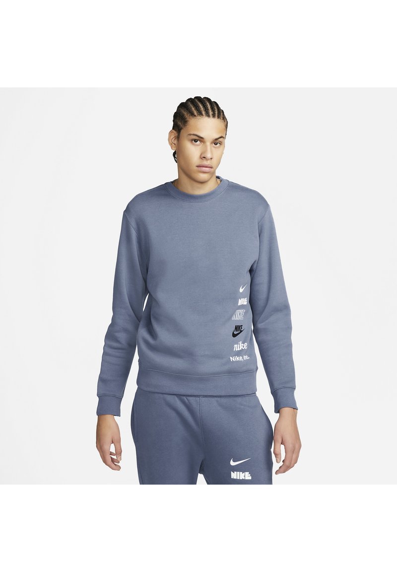 Nike Sportswear CLUB CREW - Sudadera - diffused blue/azul - Zalando.es
