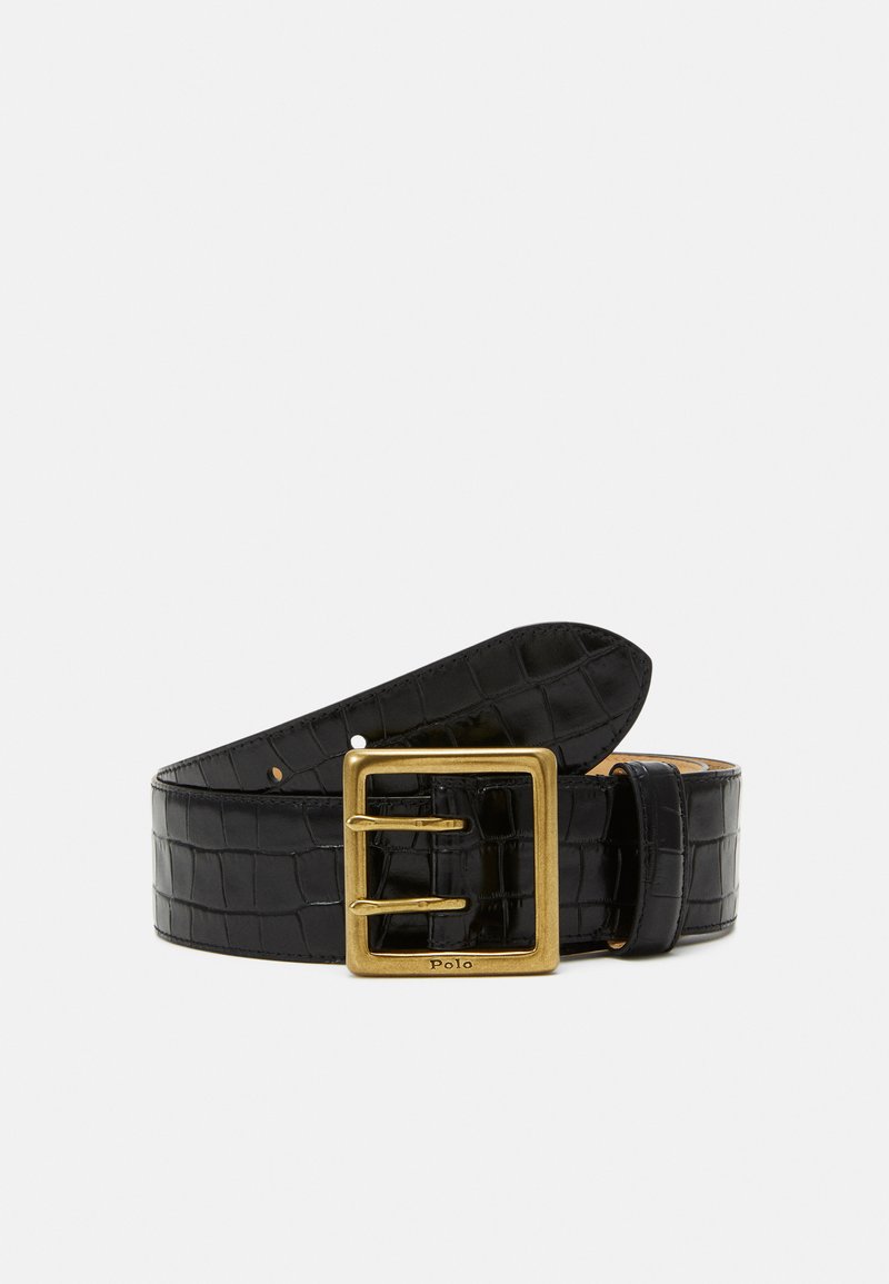Polo Ralph Lauren BELT MEDIUM - Belt - black - Zalando.ie