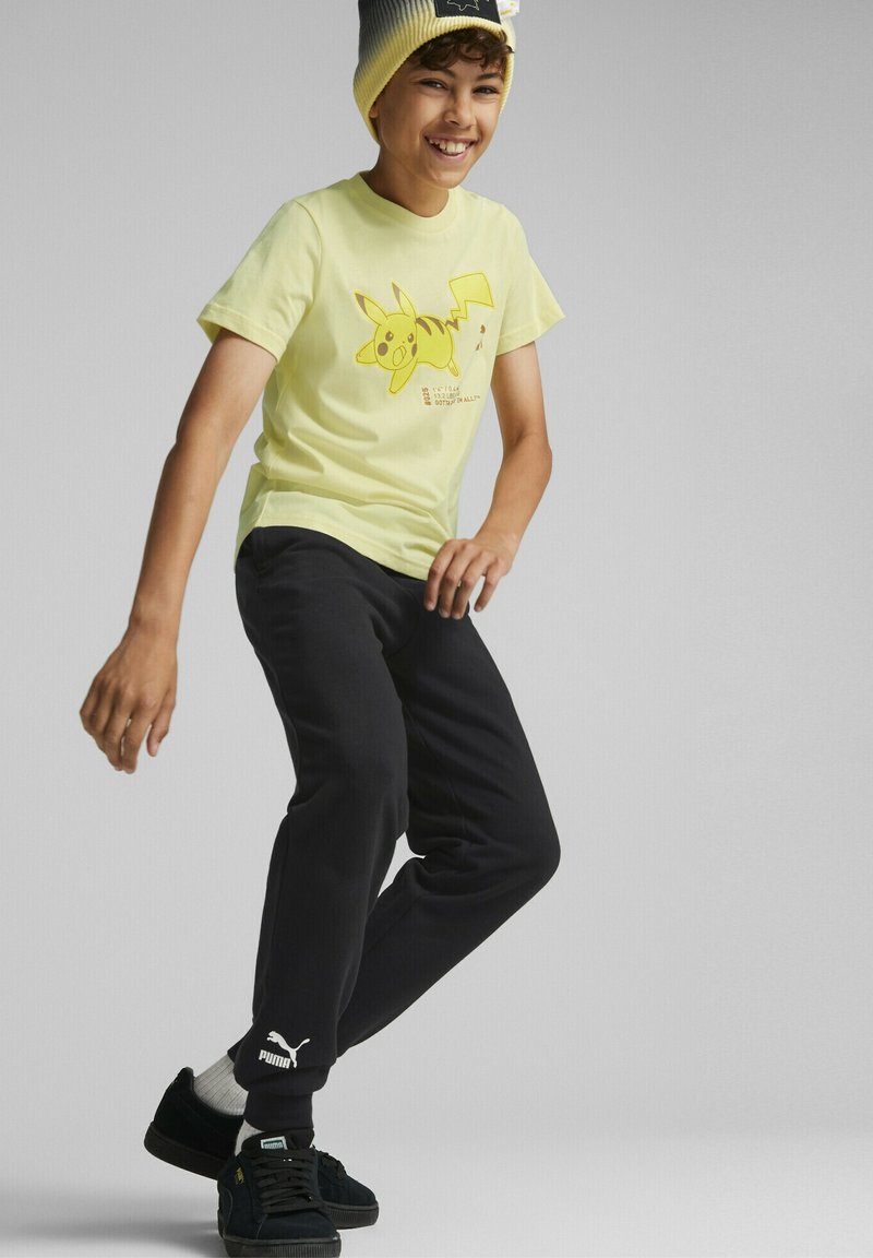 Puma POKÉMON - T-Shirt print - pale lemon/gelb - Zalando.at
