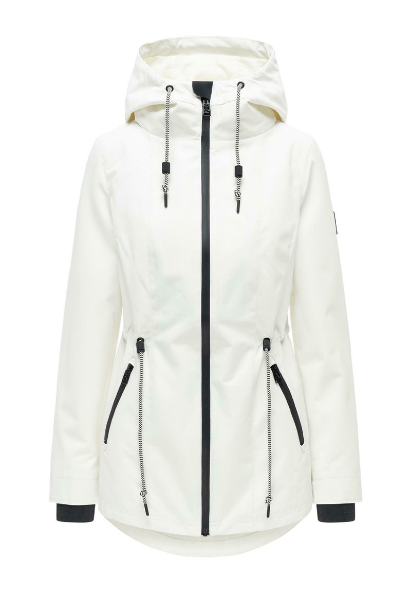 Navahoo BLUMENTANZ - Parka - offwhite/off-white - Zalando