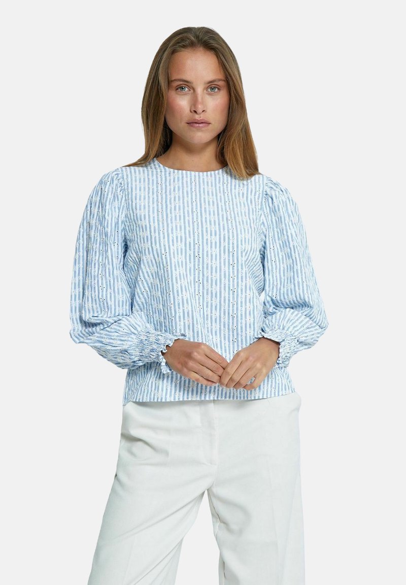 Minus BESSIMA - Blouse - baltic sea/bleu - ZALANDO.FR