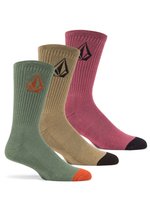 Volcom FULL STONE 3 PACK - Socks - agave/green - Zalando