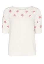 Nümph NUDULLIS SS - Camiseta estampada - cloud dancer/blanco - Zalando.es