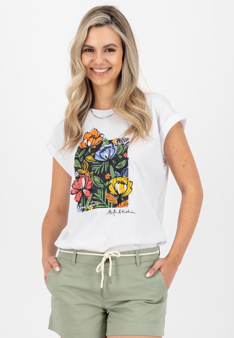 alife & kickin ENIDAK P - KURZARM - Camiseta estampada - brilliant ...