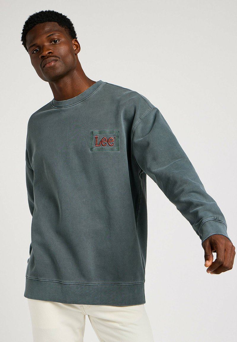 Lee CORE LOOSE - Sweatshirt - washed black/schwarz - Zalando.de