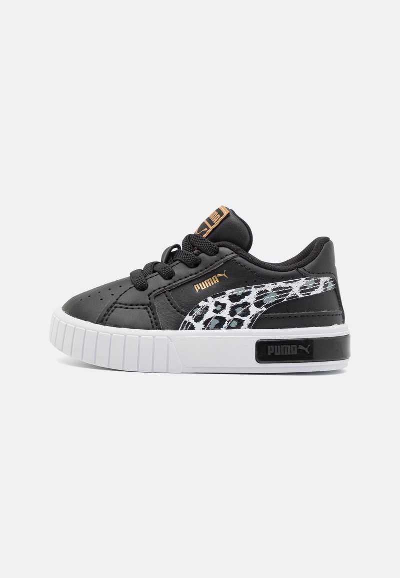 Puma CALI STAR WILD UNISEX - Trainers - black/cool mid gray/black ...