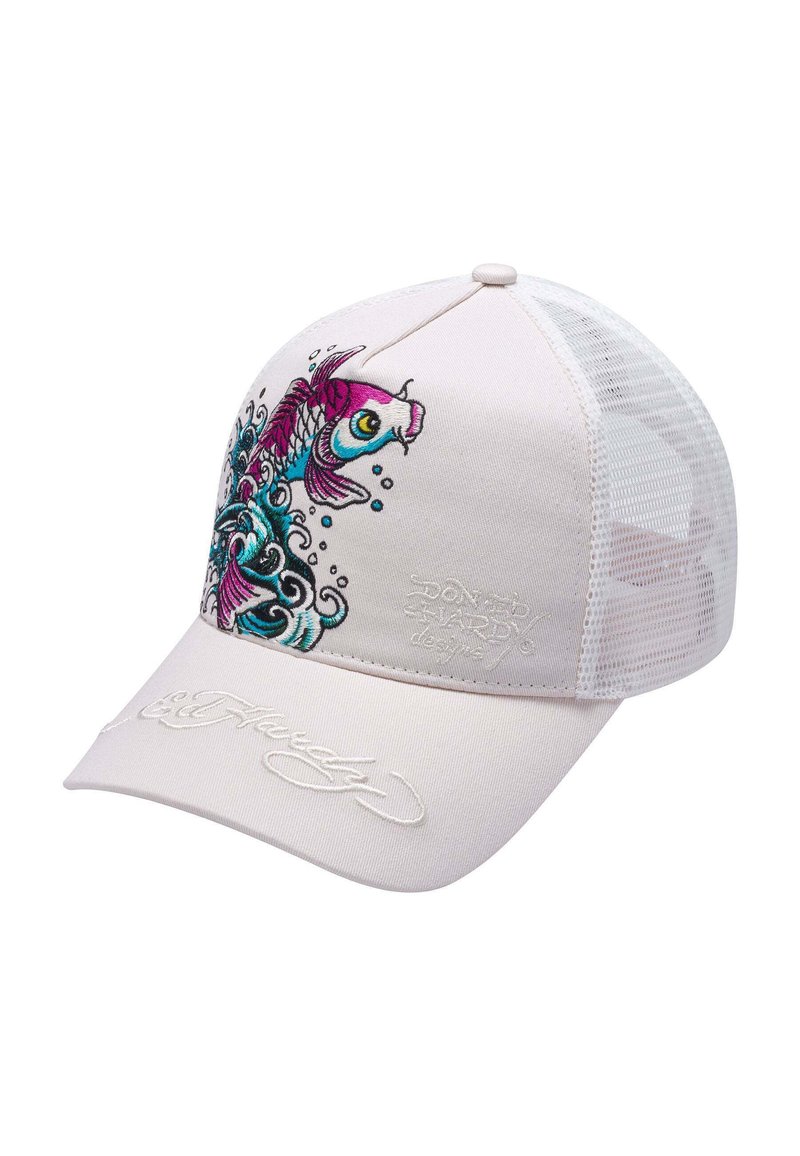 Ed Hardy UNISEX BLUSHING-KOI FRONT TRUCKER - Cap - pink - Zalando.ie