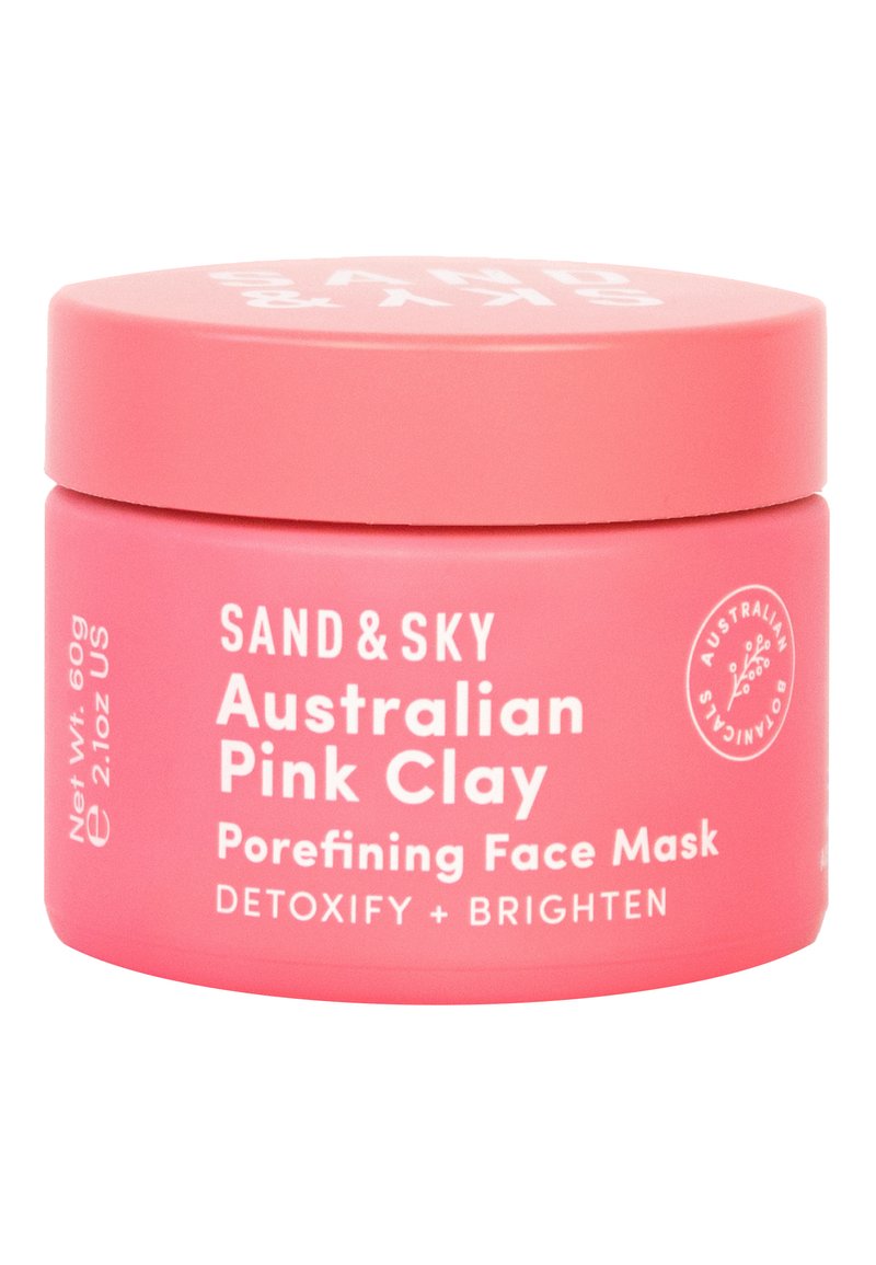 Sandandsky Australian Pink Clay Porefining Face Mask 60g Masque Visage
