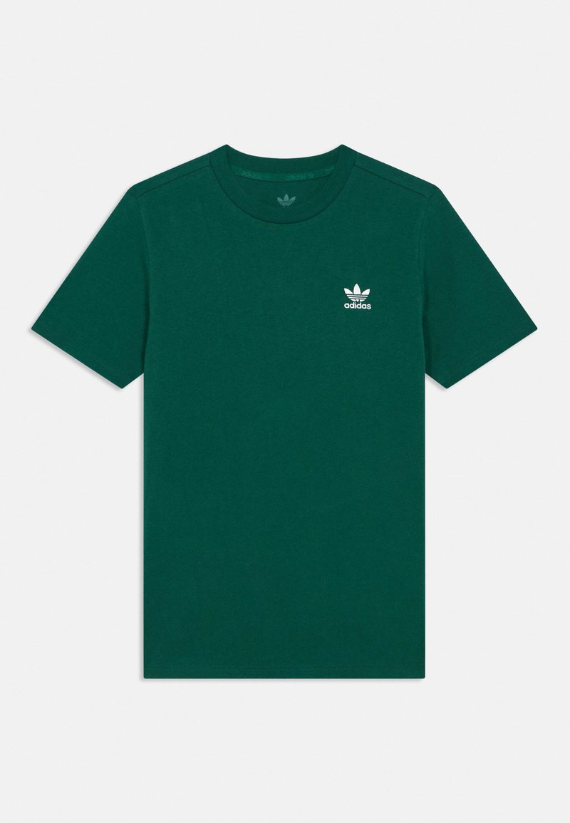 adidas Originals TEE JUNIOR UNISEX - T-shirt basique - green/vert foncé ...