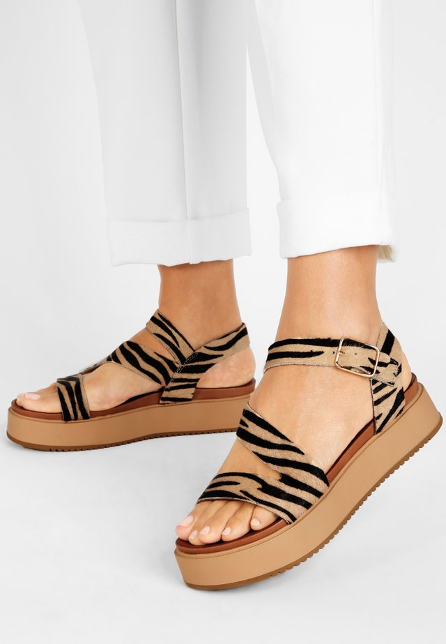 Sandales compensées & à plateforme marron | La sélection de Zalando