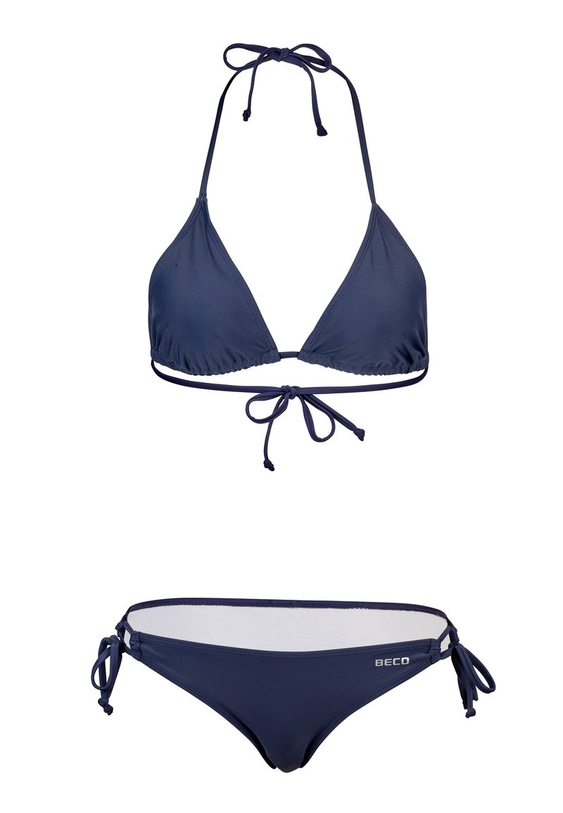BECO the world of aquasports TRIANGEL BECO-BASIC - Bikini - marine/dark ...