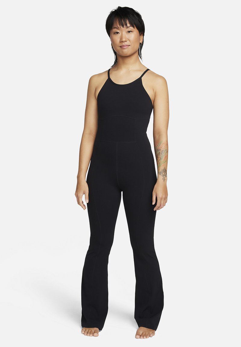Nike Performance NIKE ZENVY WOMEN'S DRI-FIT FULL-LENGTH FLARED BODYSUIT ...