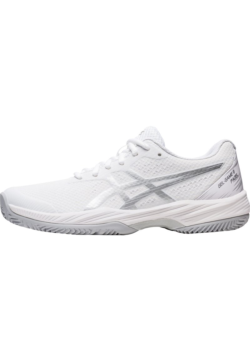 ASICS GEL-GAME 9 - Chaussures de padel - white pure silver/blanc - ZALANDO.FR