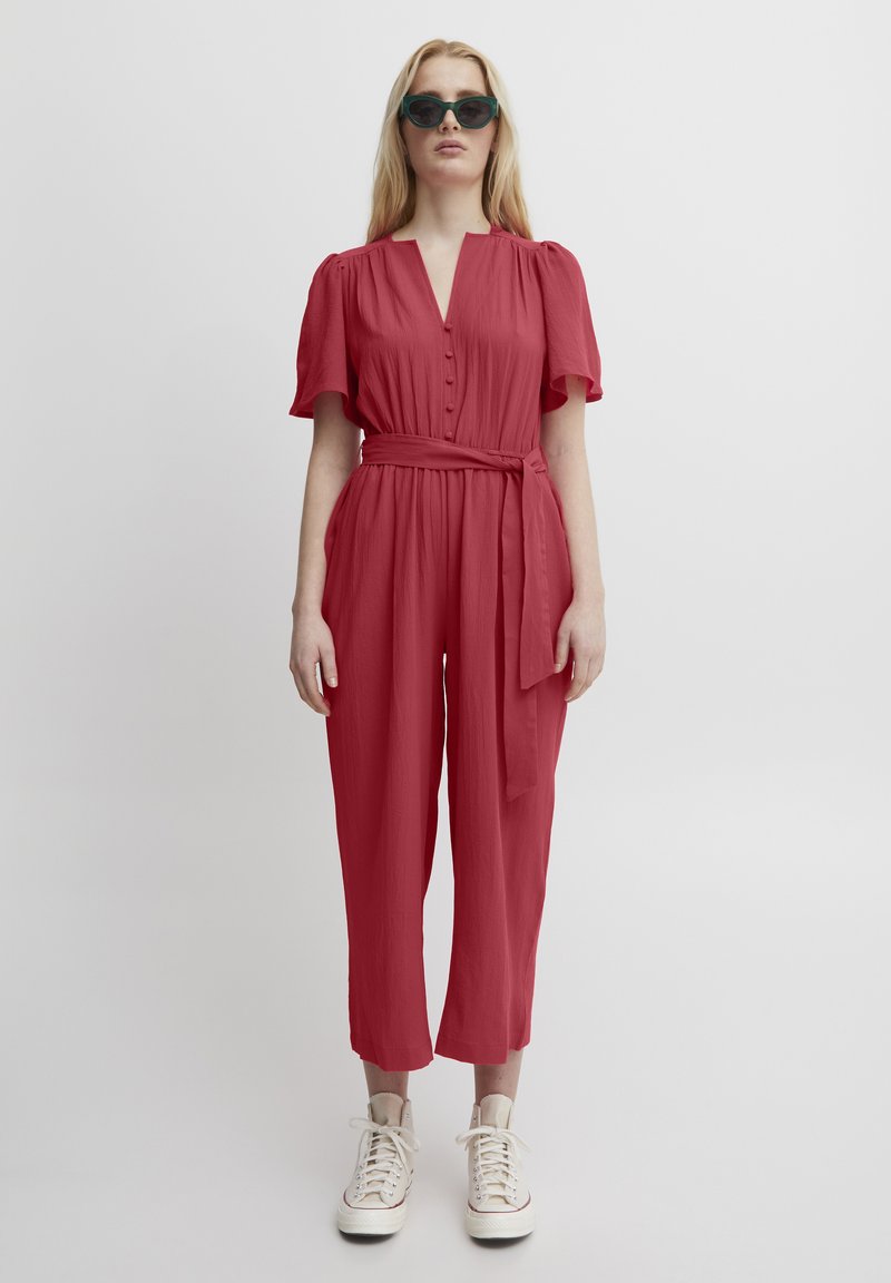 ICHI IHGITTY JS - Jumpsuit - raspberry wine/rot - Zalando.ch