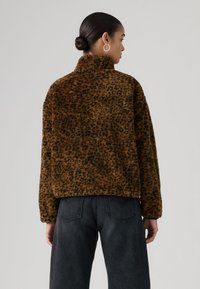 Levi's® GEMMA ZIP - Fleece jumper - annessa/anthracite night/black ...