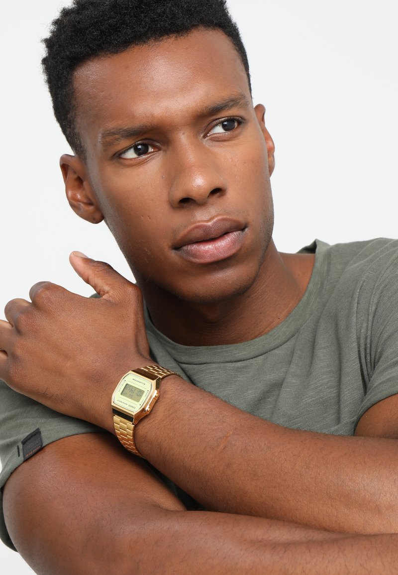 Casio COLLECTION RETRO - Ceas digital - rosé/auriu - Zalando.ro