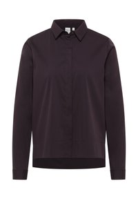 Eterna SIGNATURE - Chemisier - dunkelbraun/marron foncé - ZALANDO.FR