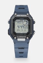Casio Digital watch - blue/dark blue - Zalando