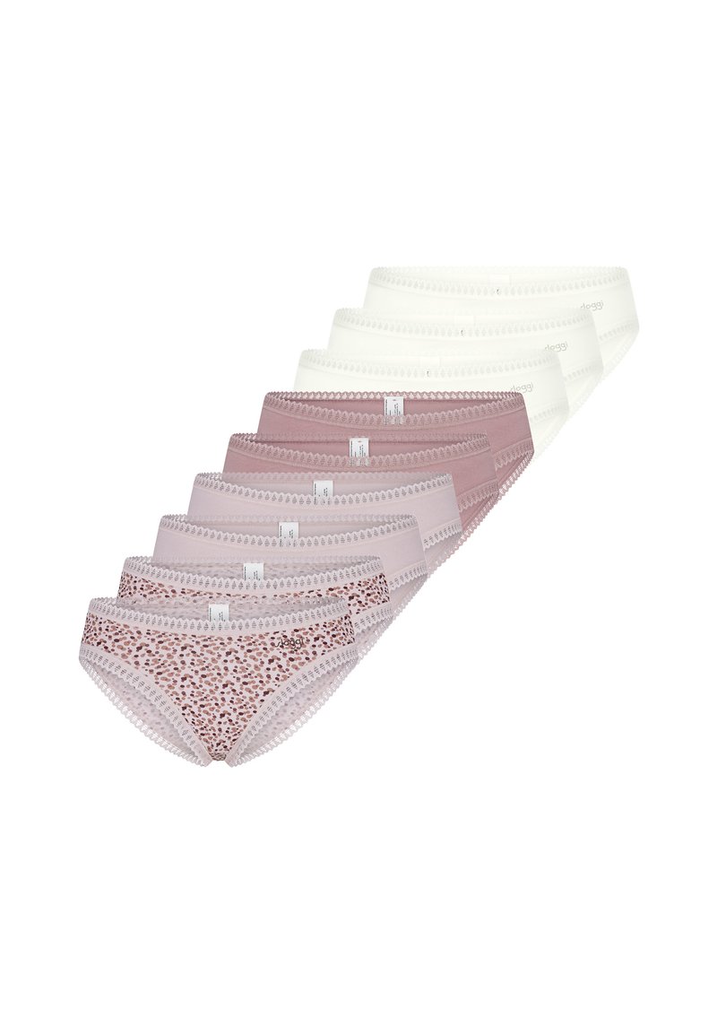 Sloggi GO Crush - 9er Pack Mini - Trusser - rosa creme/lys pinkmeleret ...