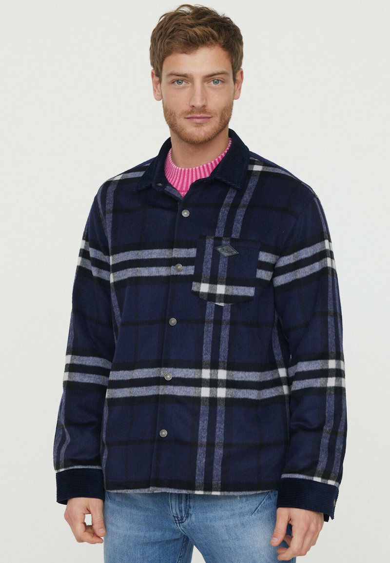 Lee Cooper DALVINE - Chemise - navy/bleu marine - ZALANDO.FR