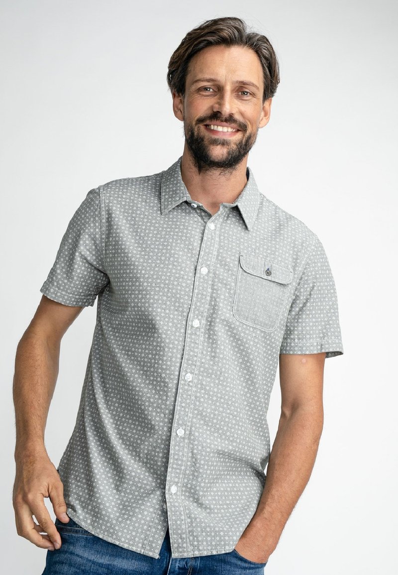 Petrol Industries WITH SHORT SLEEVES - Hemd - dusty army/grün - Zalando.at