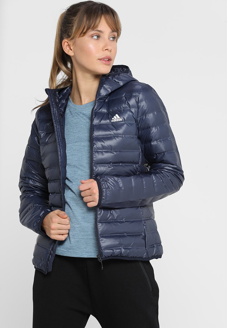 adidas Performance VARILITE - Down jacket - legink/white/dark blue ...