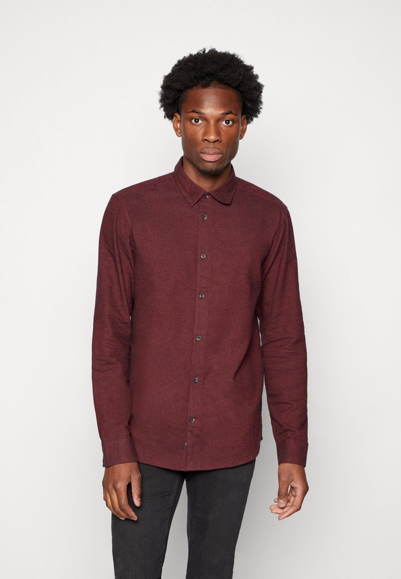 Only & Sons ONSAR SOLID - Camisa - syrah/rojo - Zalando.es