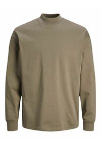 Jack & Jones PREMIUM Långärmad tröja - brindle/mörkgrå - Zalando.se