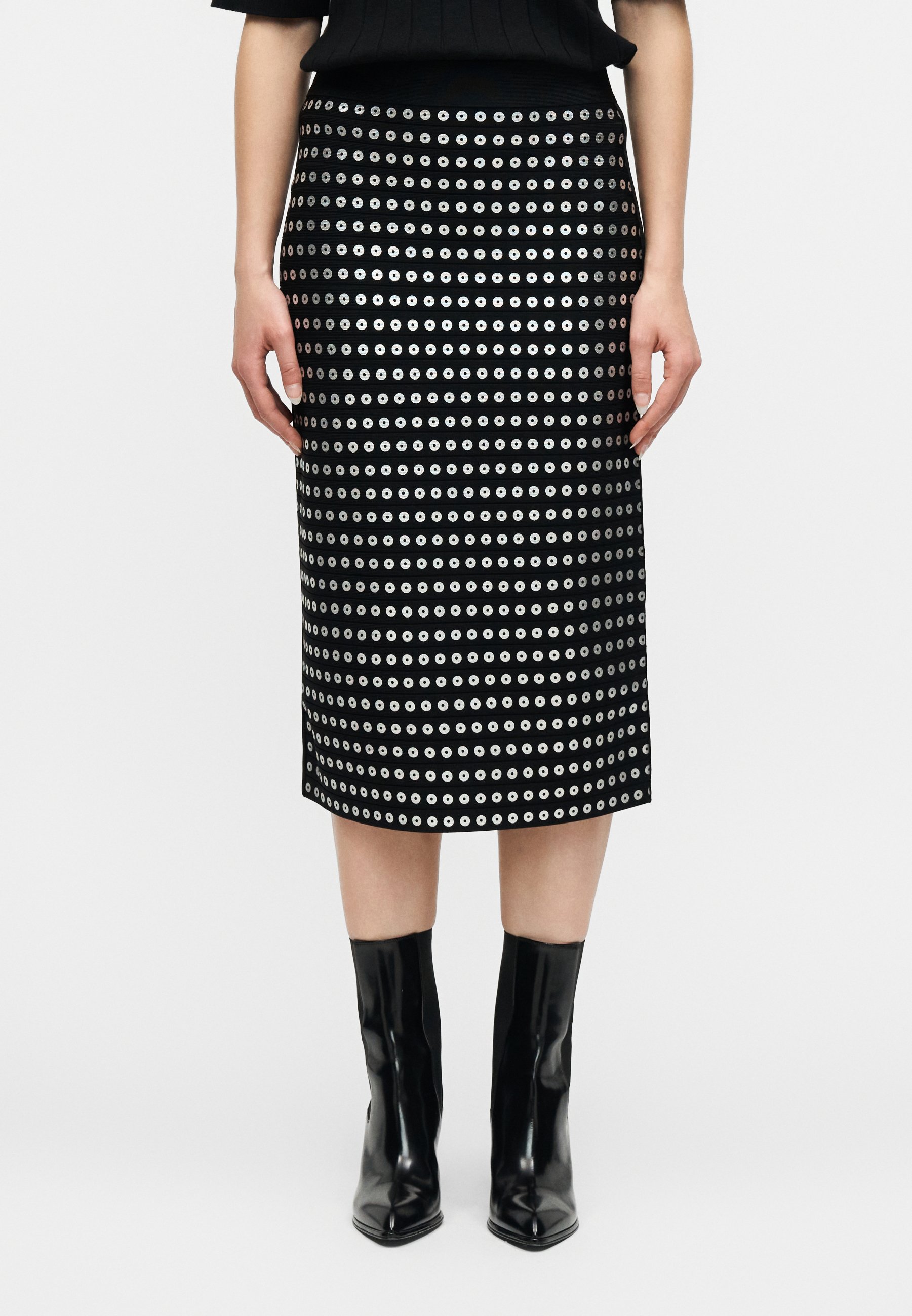 Hervé Léger THE CARINA SKIRT - Bleistiftrock - black/schwarz - Zalando.ch