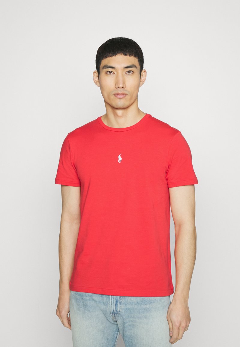 Polo Ralph Lauren SHORT SLEEVE - T-Shirt basic - starboard red/rot ...