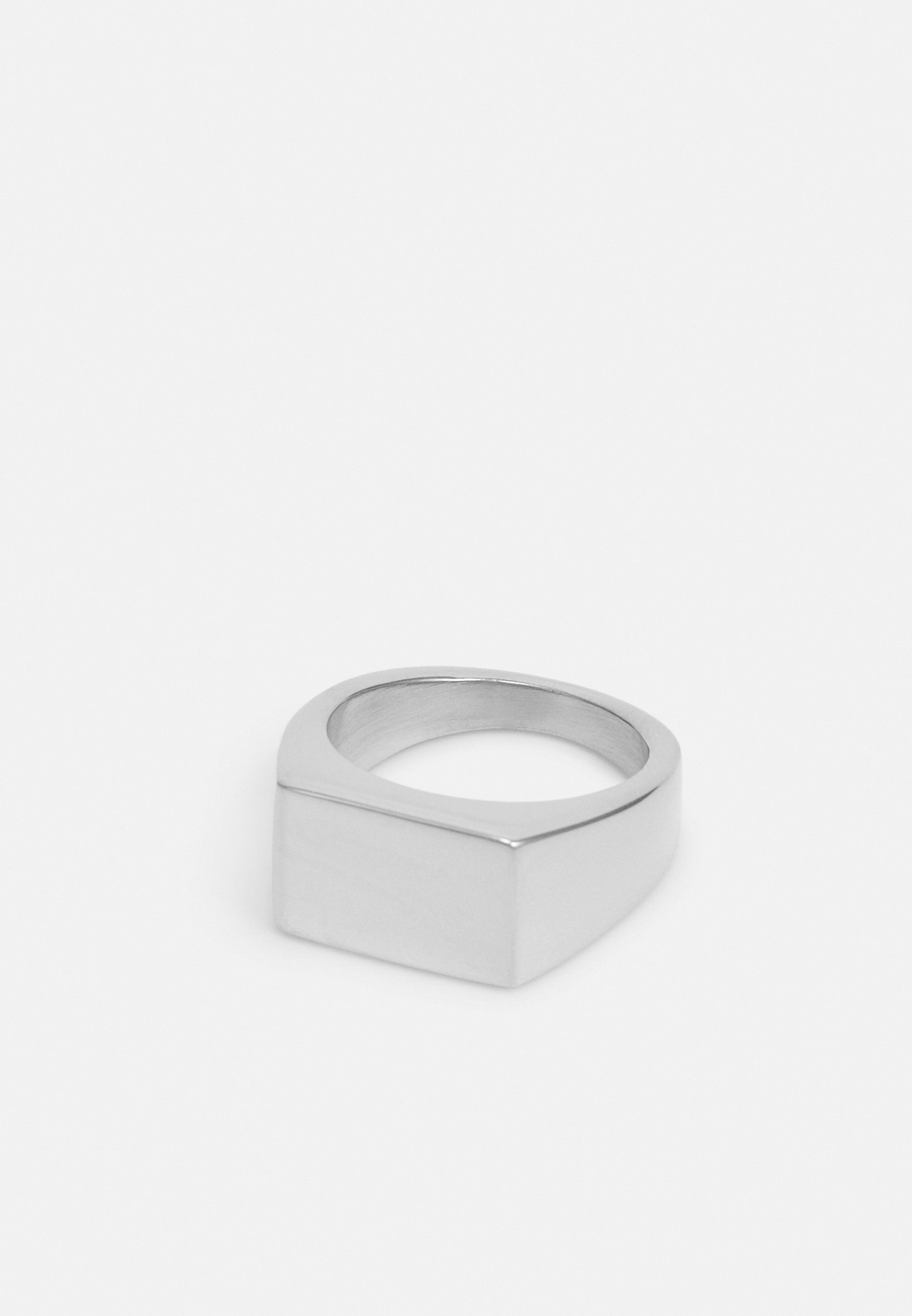 Orelia CHUNKY SIGNET UNISEX Ring silver coloured silberfarben Zalando.at