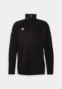 Kappa TRAINING - Long sleeved top - caviar/black - Zalando
