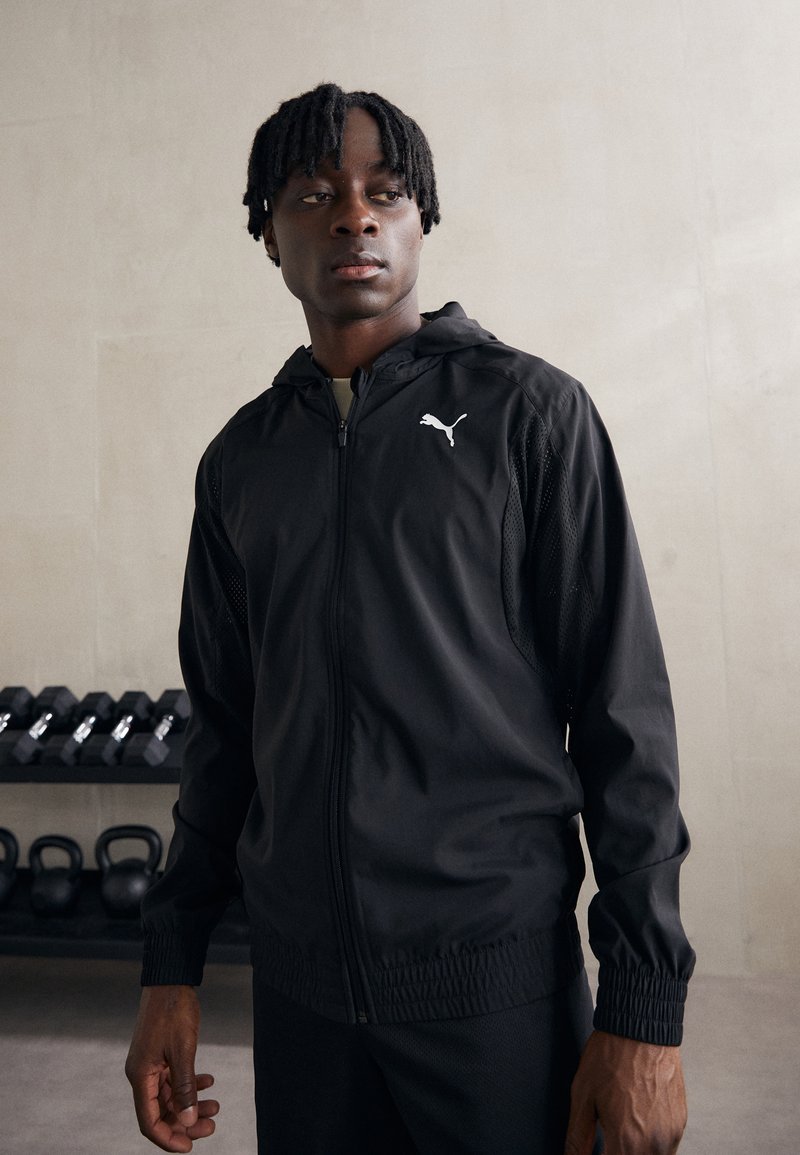 Puma FULL ZIP JACKET - Training jacket - black - Zalando.ie