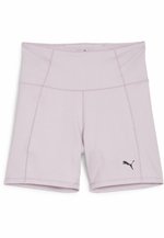 Puma STUDIO FOUNDATIONS BIKER - Tights - grape mist heather/syren ...