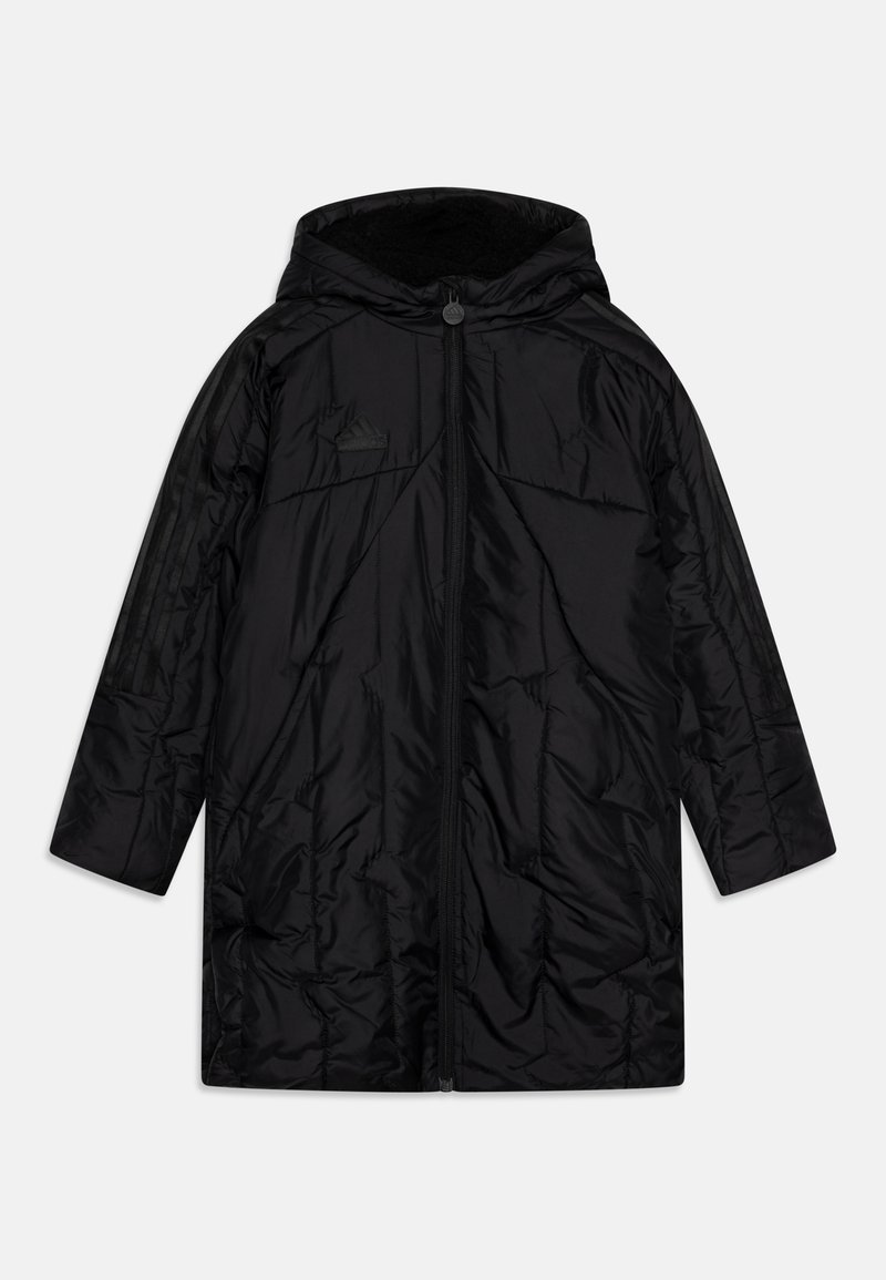 adidas Performance TIRO COAT JUNIOR UNISEX - Winter coat - black - Zalando