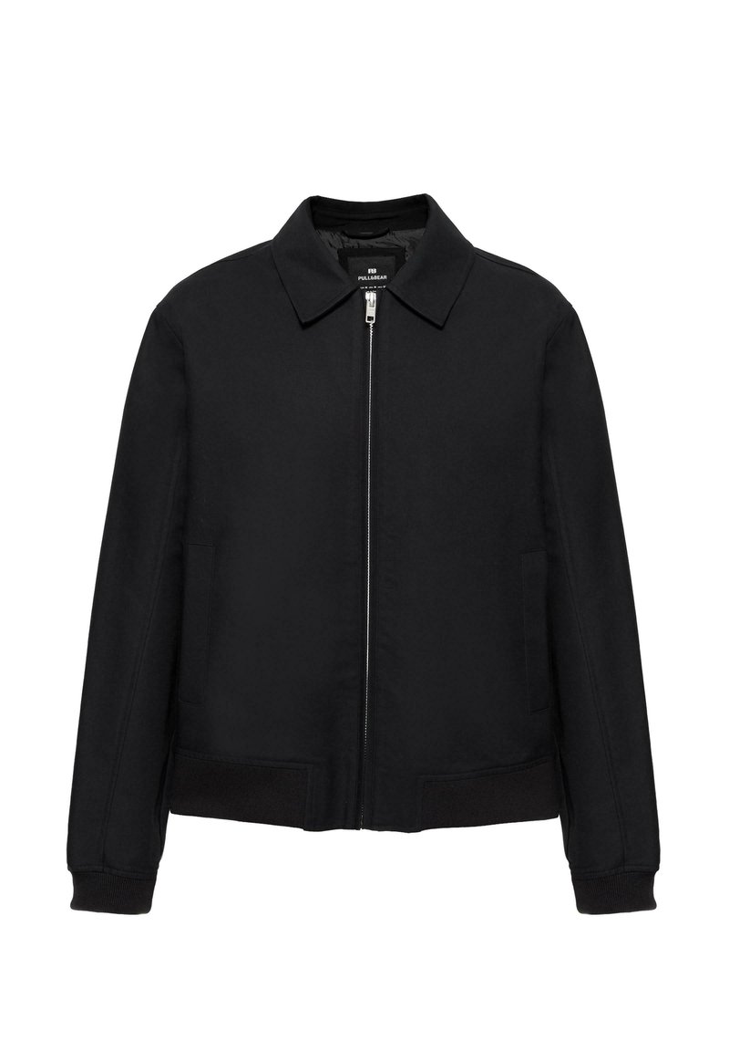 PULL&BEAR Bomber Jacket - black - Zalando