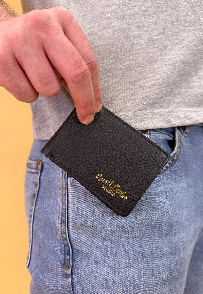 Gusti Leder ASH - Wallet - schwarz/black - Zalando.de