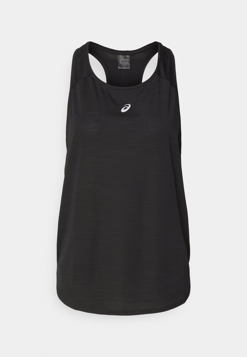 ASICS ROAD TANK - Top - performance black/black - Zalando.co.uk