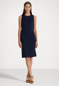 Lauren Ralph Lauren DARIAN SLEEVELESS DAY DRESS - Jerseyjurk - lighthouse navy/blauw - Zalando.nl