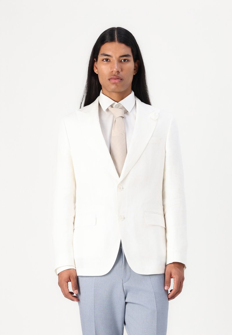 BOSS Blazer jacket - white - Zalando.ie
