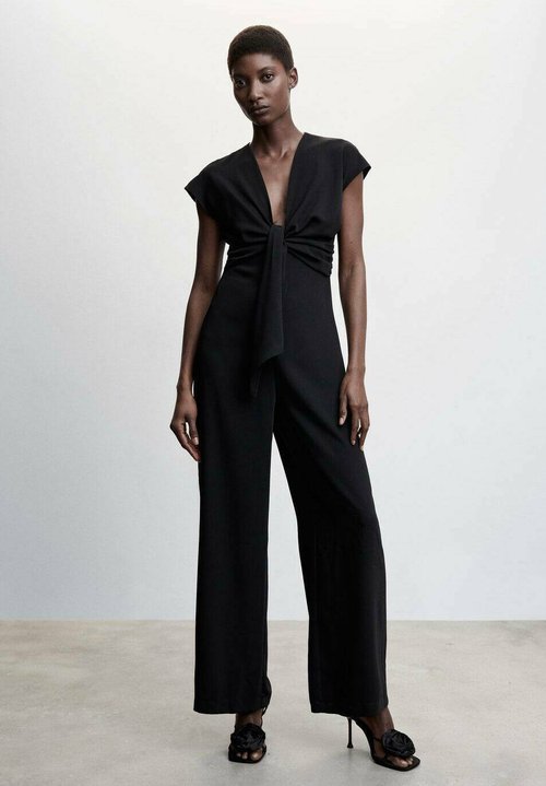 Mango CHARLIE - Jumpsuit - black/schwarz - Zalando.ch