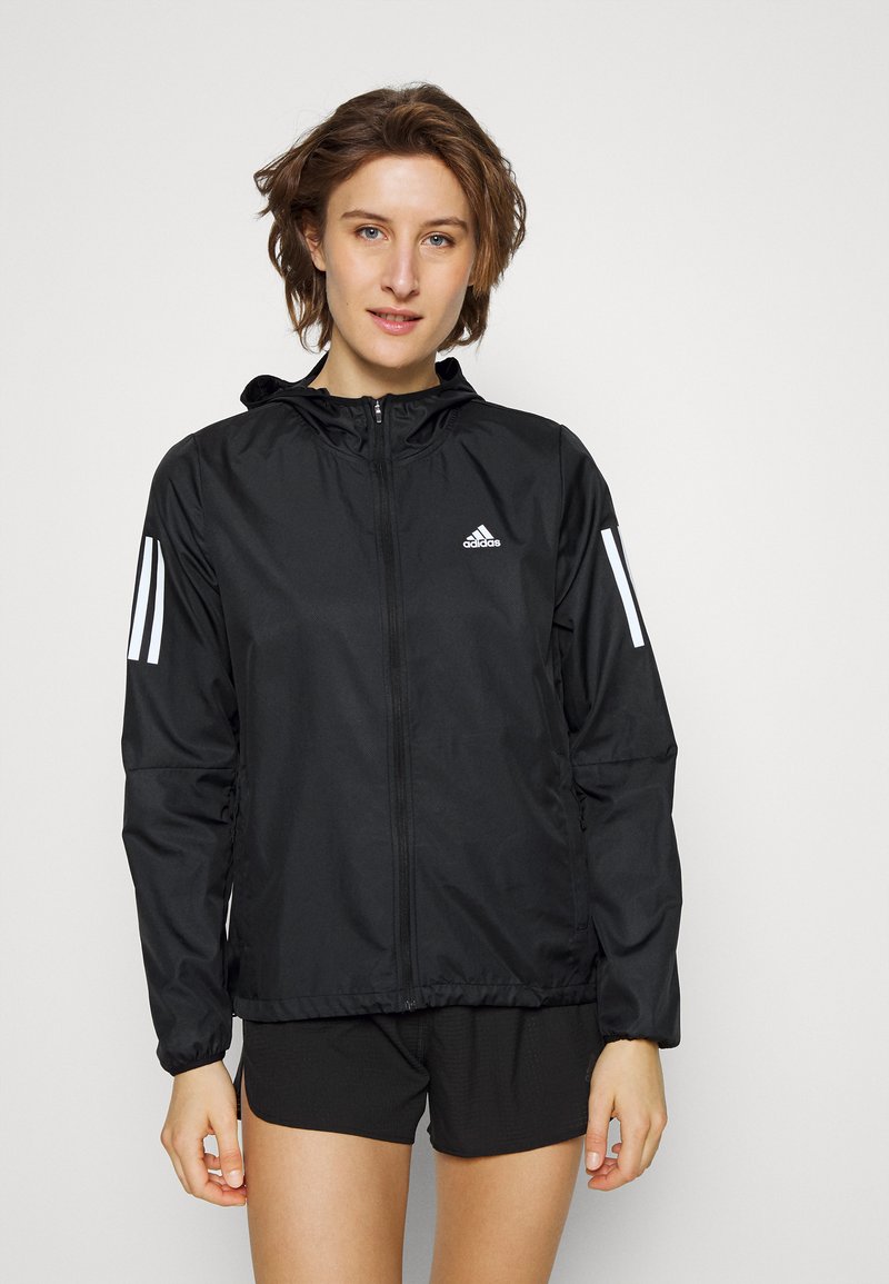 adidas Performance Running jacket - black - Zalando.co.uk