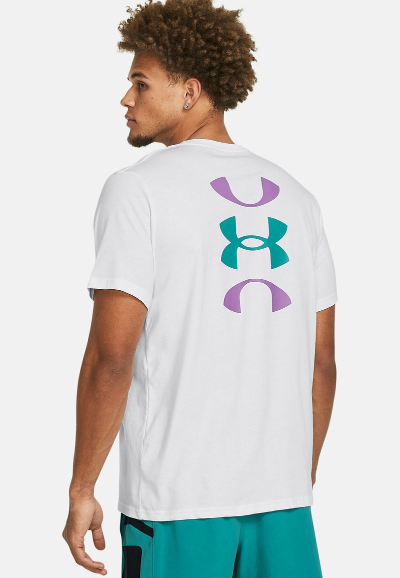 Under Armour Print T-shirt - white - Zalando.ie