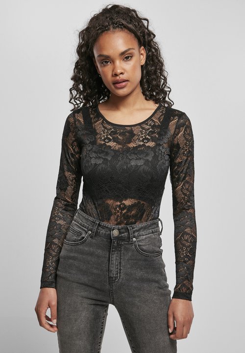 Urban Classics LADIES BODY - Bluse - black/schwarz - Zalando.ch