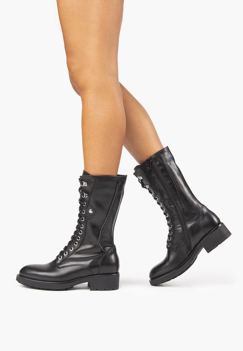 NeroGiardini Botas con cordones - nero/negro - Zalando.es