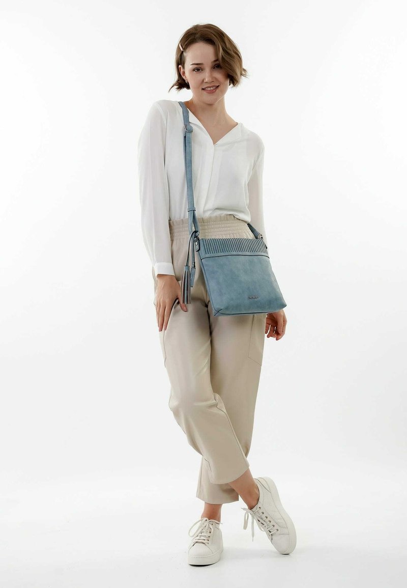 Emily & Noah Ülerinna-kott - smokeblue/kivisinine teksa - Zalando.ee