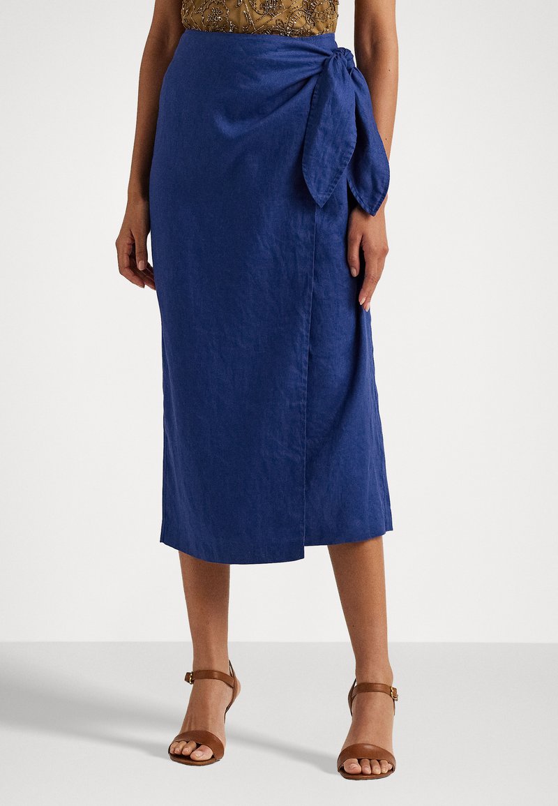 Lauren Ralph Lauren MORGEL MID - Wickelrock - indigo sail/blau - Zalando.ch