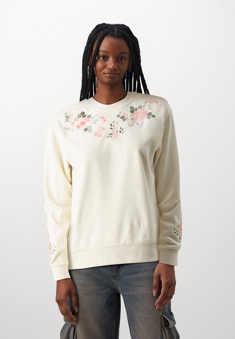 JDY JDYPARIS ROSE - Sweatshirt - tapioca/beige - Zalando.ie